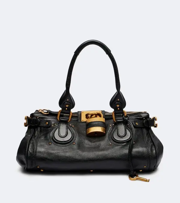 Chloé Paddington Leather Shoulder Bag - Multicolor