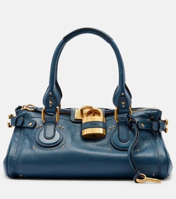 Chloé Paddington Shoulder Bag - Blue