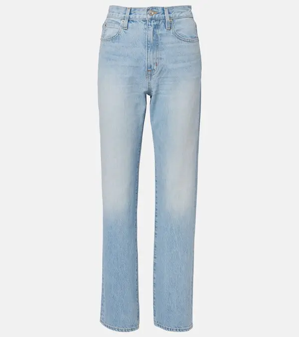 SLVRLAKE London Straight Leg Jeans - Blue