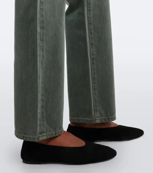 SLVRLAKE London Straight Jeans - Green