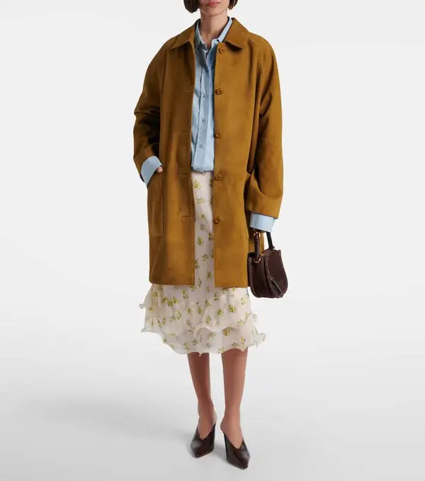 Dorothee Schumacher Suede Coat