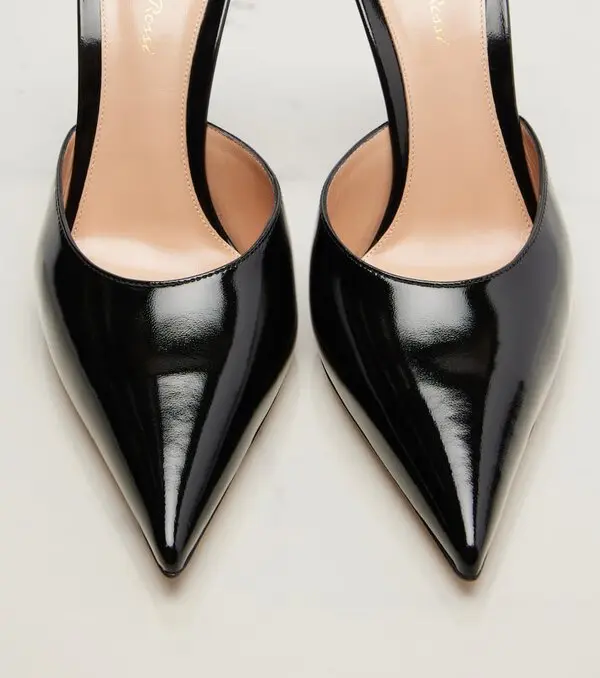 GIANVITO ROSSI Leather Mules