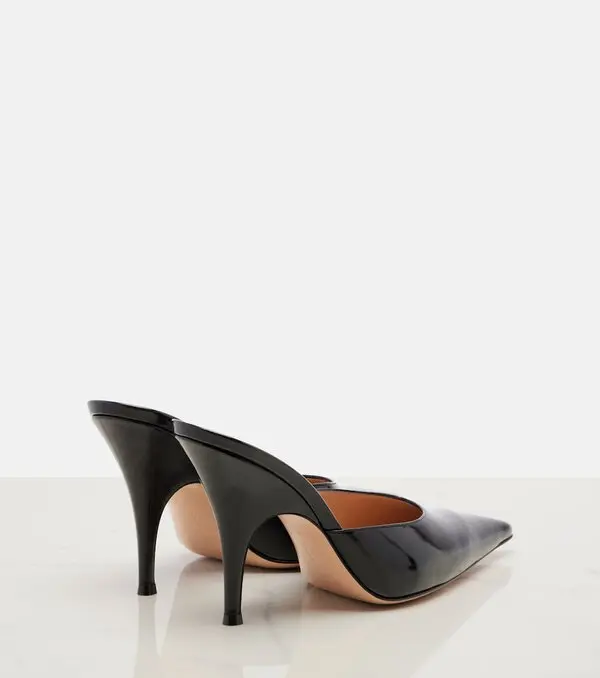 GIANVITO ROSSI Leather Mules