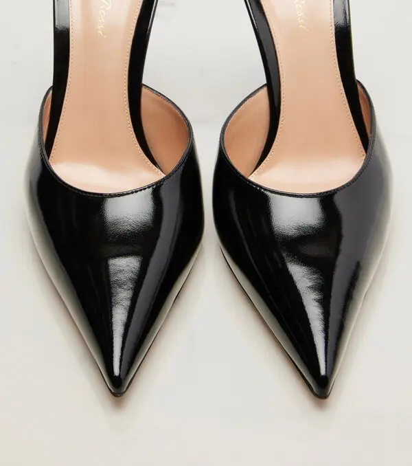GIANVITO ROSSI Leather Mules