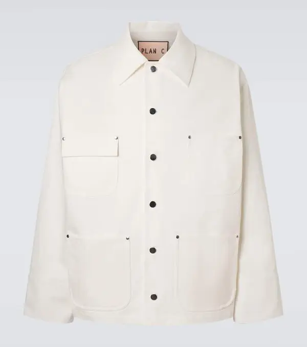 Plan C Denim Field Jacket