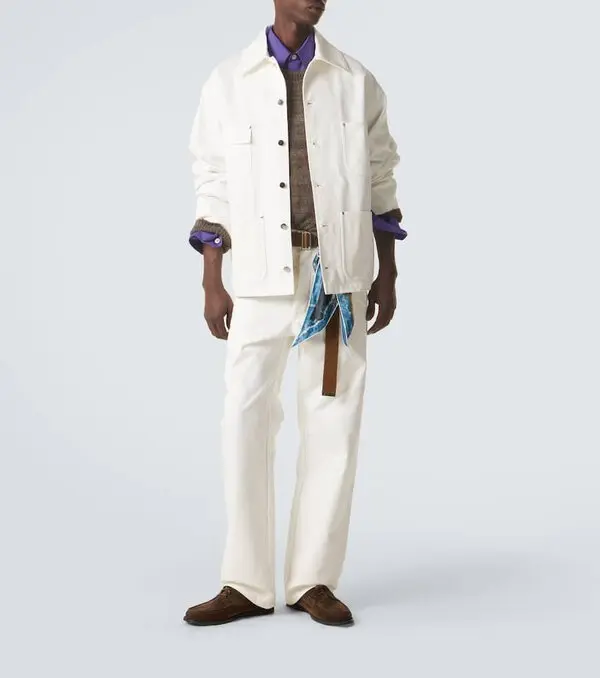 Plan C Denim Field Jacket