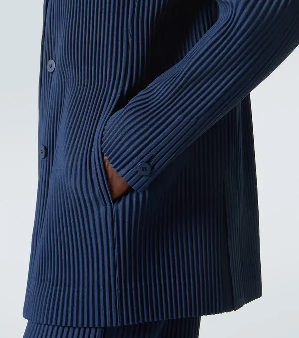 Issey Miyake Homme Plissé Tailored Pleats 1 Double-breasted Blazer