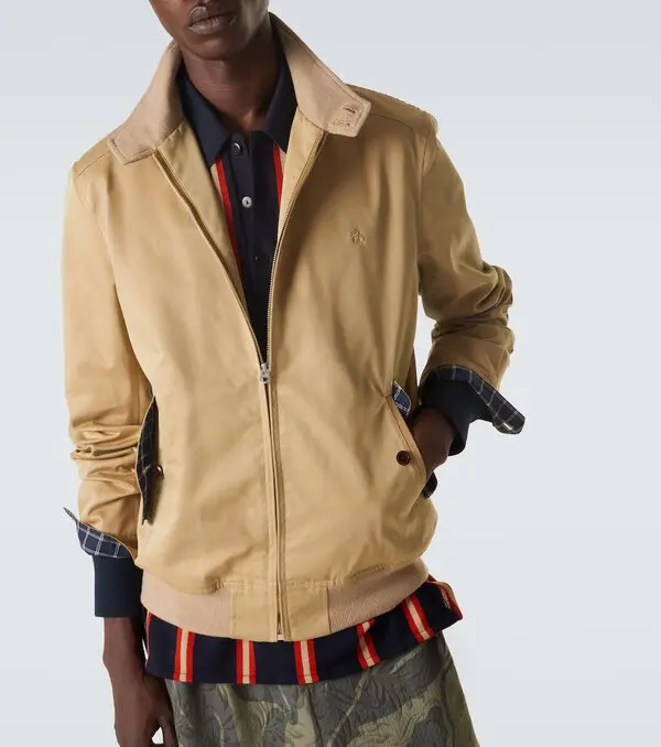 Junya Watanabe Cotton-blend Blouson Jacket