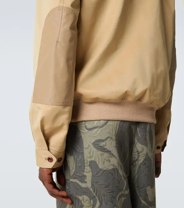 Junya Watanabe Cotton-blend Blouson Jacket