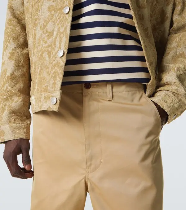 Junya Watanabe Cotton-blend Straight Trousers