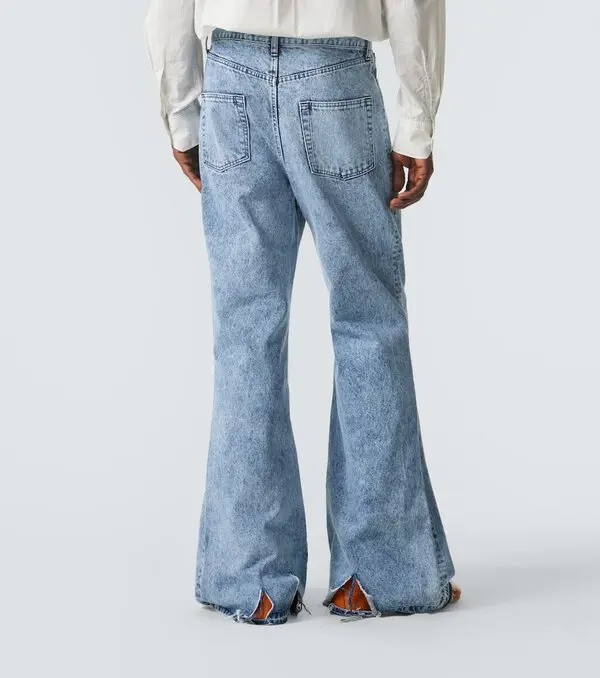 Junya Watanabe High-rise Flared Jeans