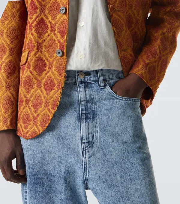 Junya Watanabe High-rise Flared Jeans