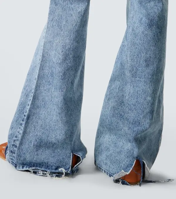 Junya Watanabe High-rise Flared Jeans