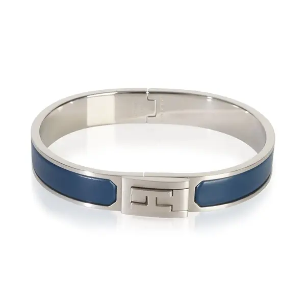 Hermès Kelly Double Tour Bangle - Palladium_plated