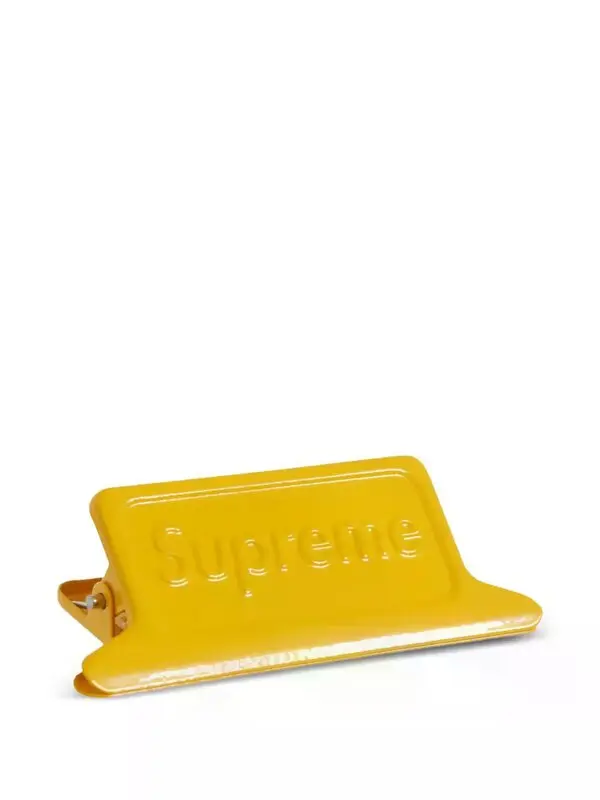 Supreme Small Dulton Logo-embossed Clips