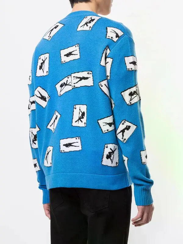 Amiri Pole-dance Knit Cardigan