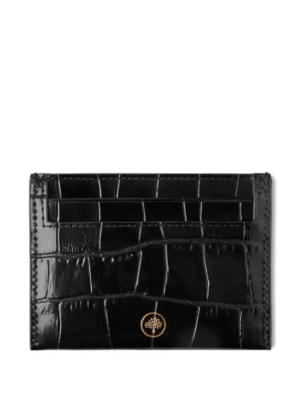 Mulberry Embossed-leather Card Holder