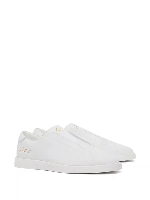Lacoste Signature Slip-on Sneakers