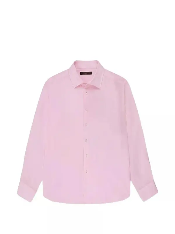 SLOWEAR Regular-fit Linen Shirt - Pink