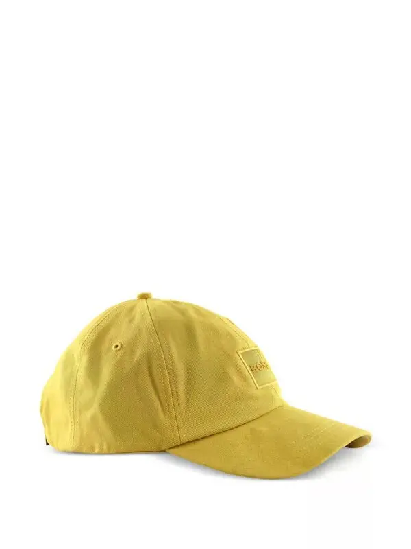 BOSS Logo Patch Cap - Yellow