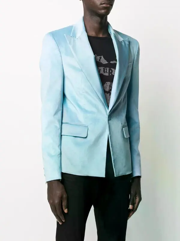 Amiri Metallic Blazer