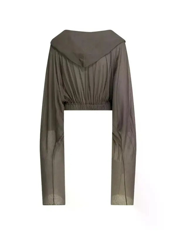Rick Owens Cropped Hoodie