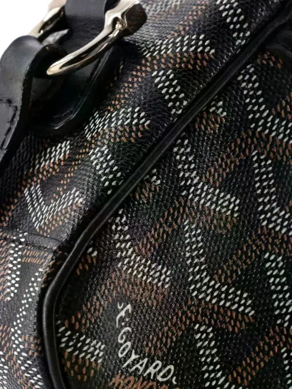 Goyard Cap Vert Coated Canvas Crossbody Bag