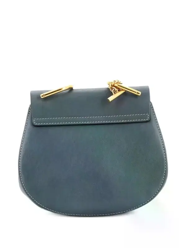 Chloé Drew Leather And Suede Mini Crossbody Bag