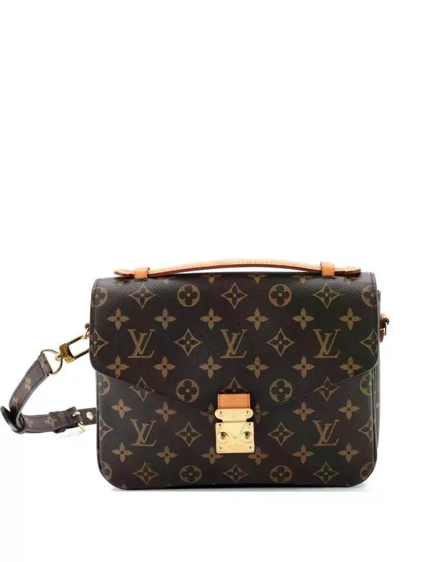 LOUIS VUITTON Pochette Metis Monogram Canvas Crossbody Bag - Brown