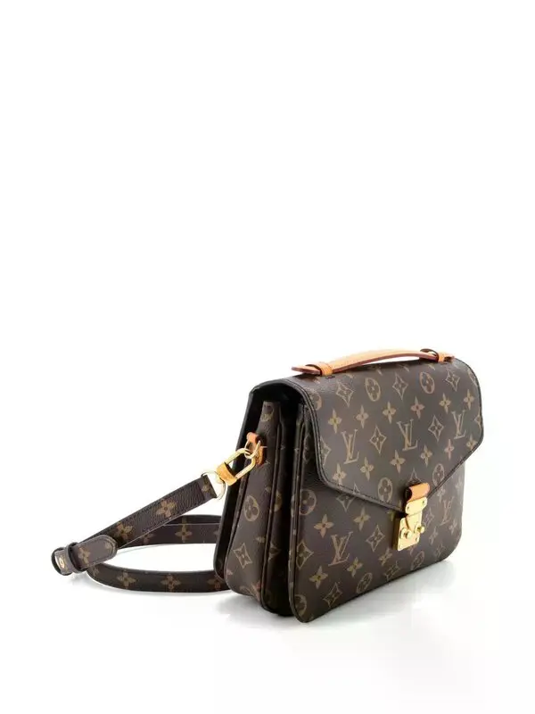 LOUIS VUITTON Pochette Metis Monogram Canvas Crossbody Bag - Brown