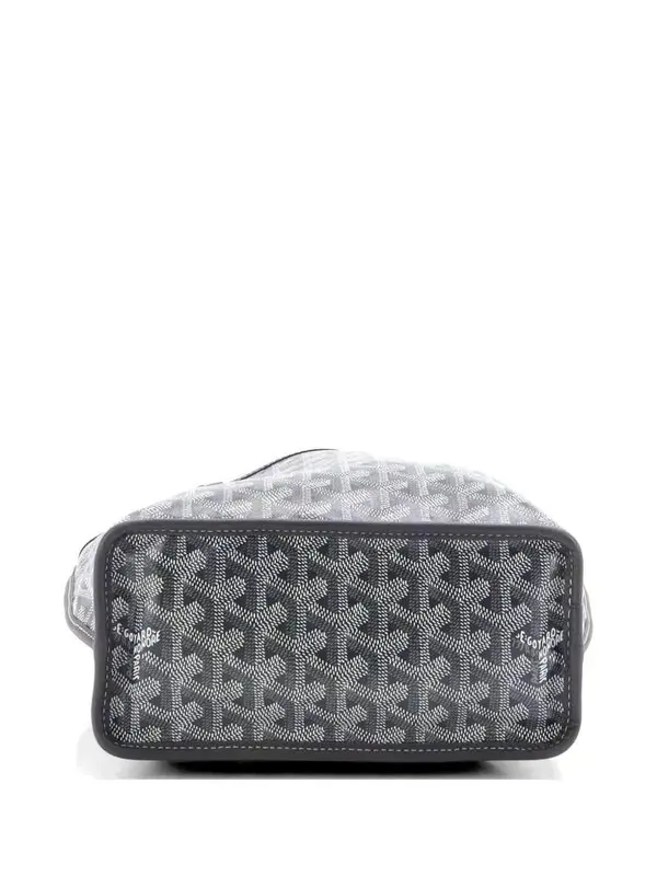 Goyard Anjou Reversible Tote Coated Canvas Mini Satchel - Grey