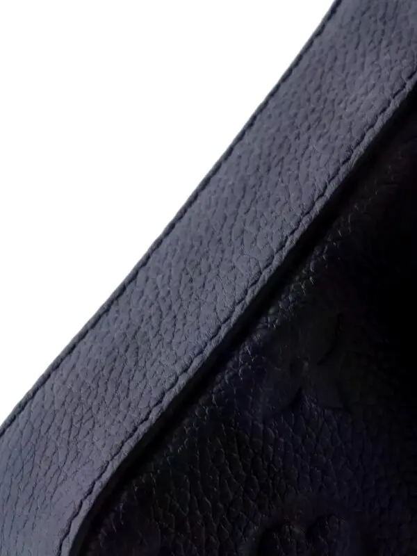 LOUIS VUITTON Felicie Pochette Monogram Empreinte Leather - Blue