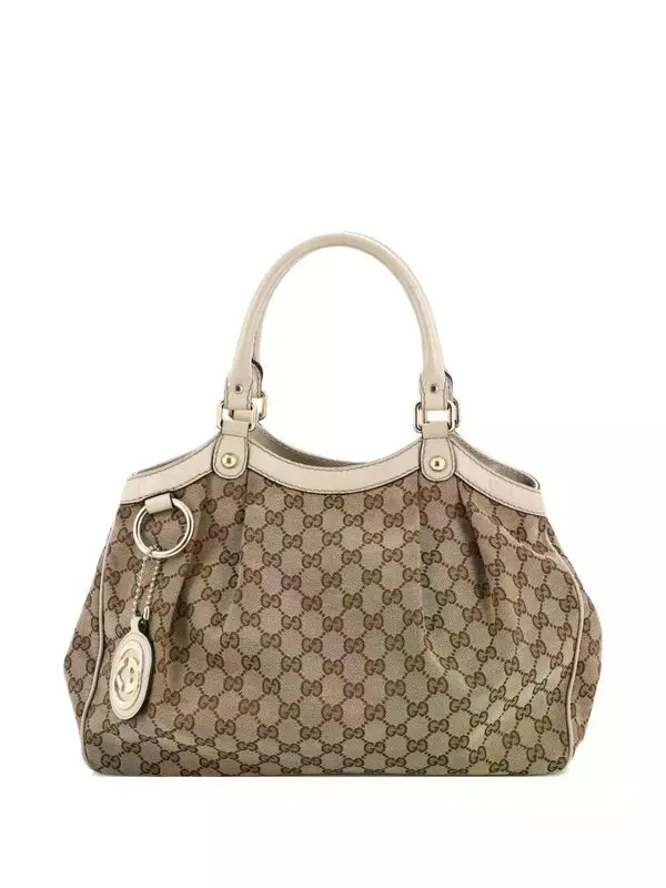 Gucci Sukey Gg Canvas Medium Tote Bag