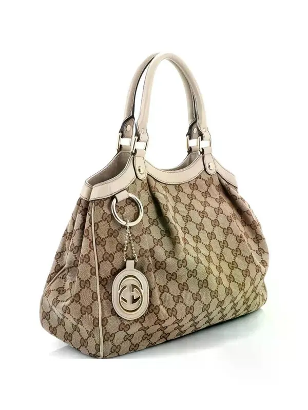 Gucci Sukey Gg Canvas Medium Tote Bag