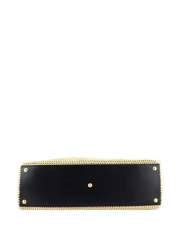 Fendi Peekaboo X-raffia Medium Tote Bag