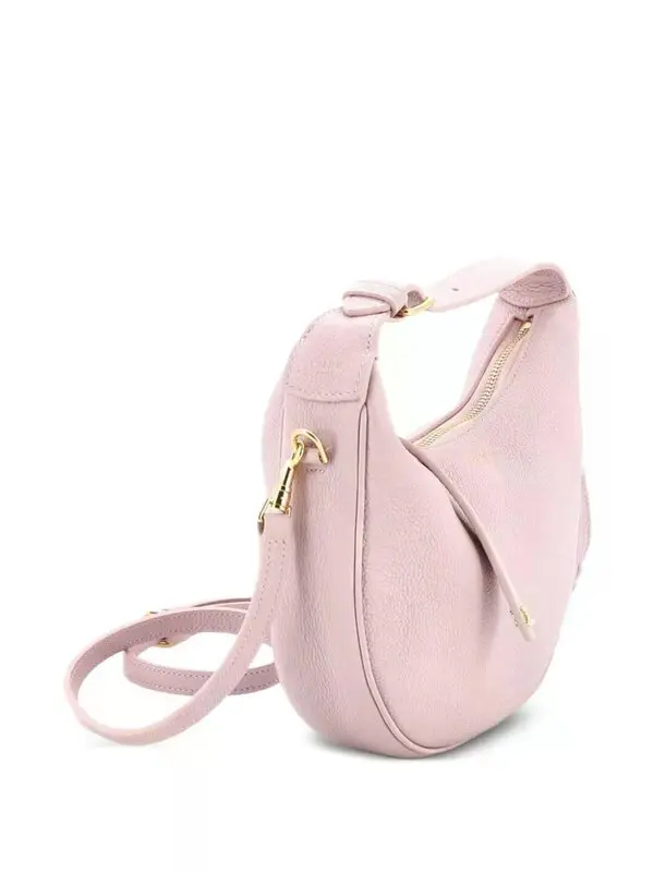 Celine Leather Teen Hobo Bag - Pink