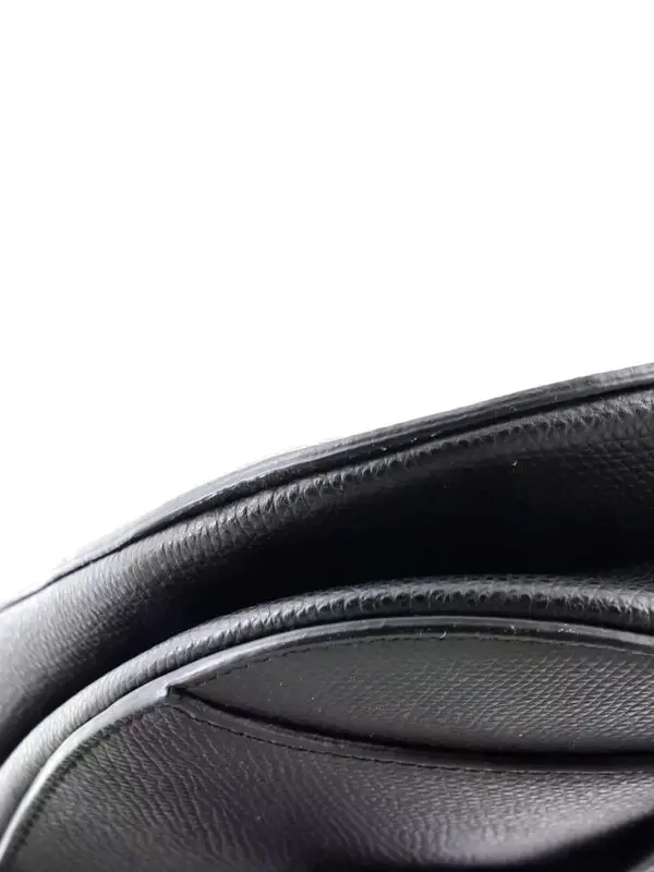 Dior Saddle Handbag Leather Mini Shoulder Bag - Black