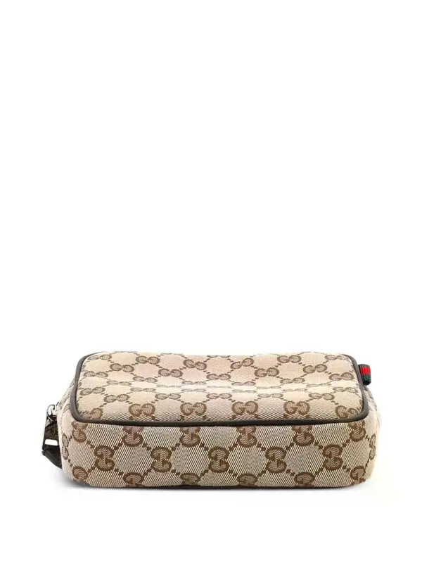 Gucci Web Loop Gg Canvas Camera Bag