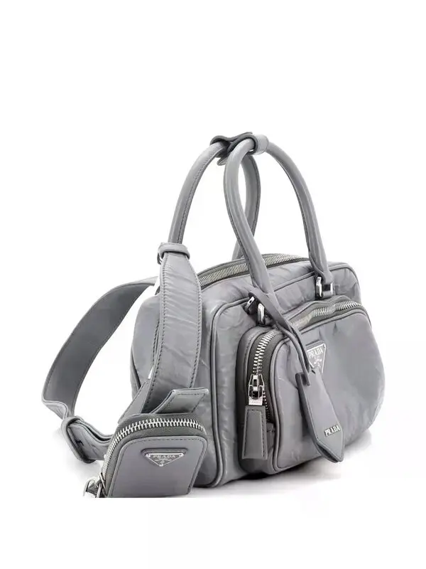 Prada Re-edition 2001 Top Handle Nappa Antique Shoulder Bag