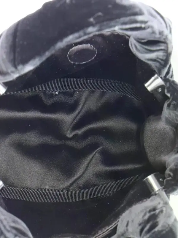 Prada Padded Soft Velvet Mini Tote Bag