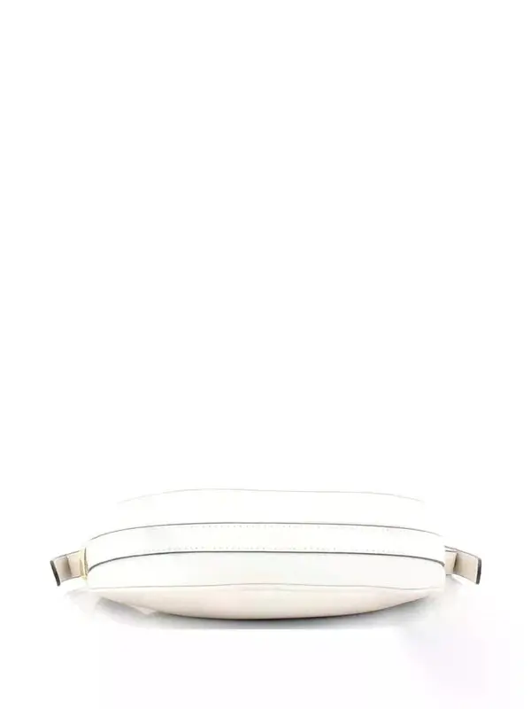 Prada Arque' Half Moon Leather Hobo Bag - White
