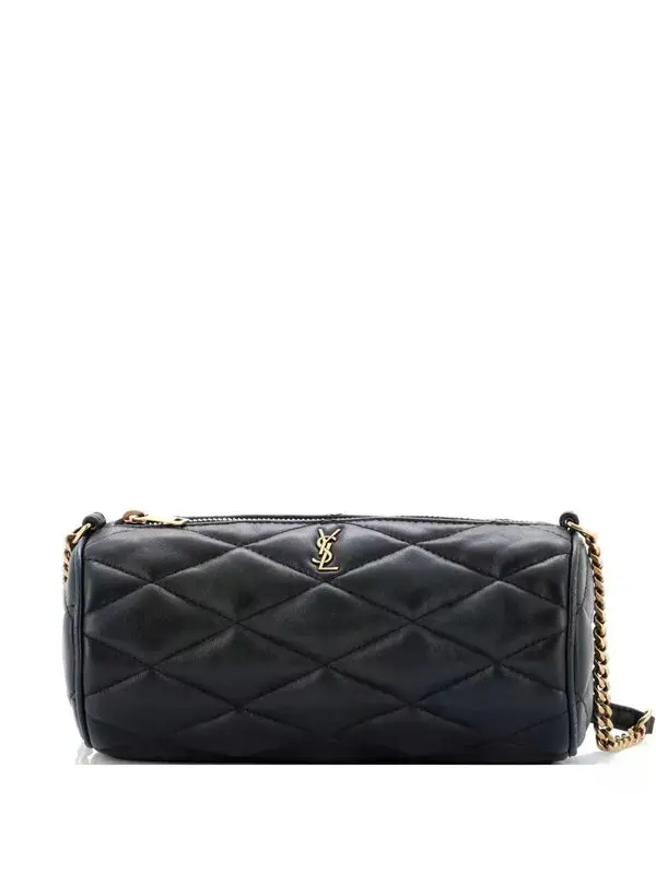 Saint Laurent Sade Tube Bag Quilted Leather Shoulder Bag