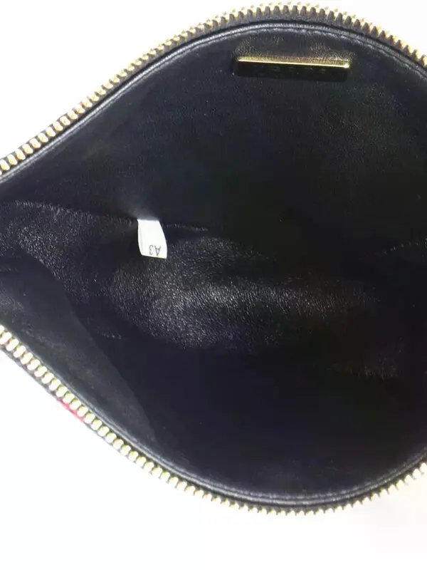 Prada Double Symbole Triangle Mini Shoulder Bag - Black