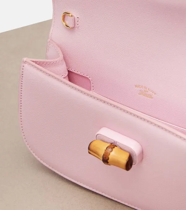 Gucci Bamboo Leather Clutch