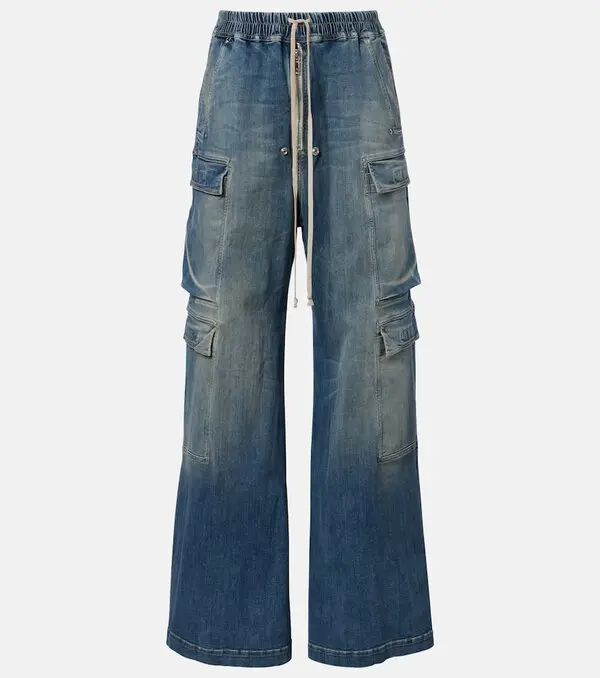 Rick Owens Jumbo Belas Cargo Jeans