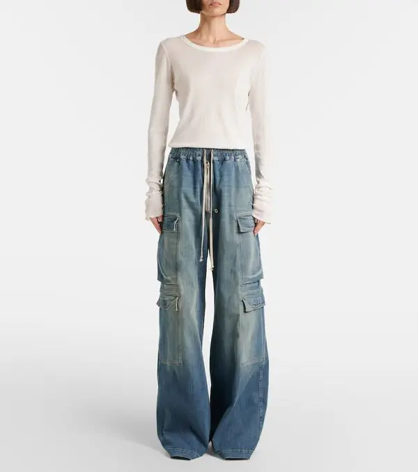 Rick Owens Jumbo Belas Cargo Jeans