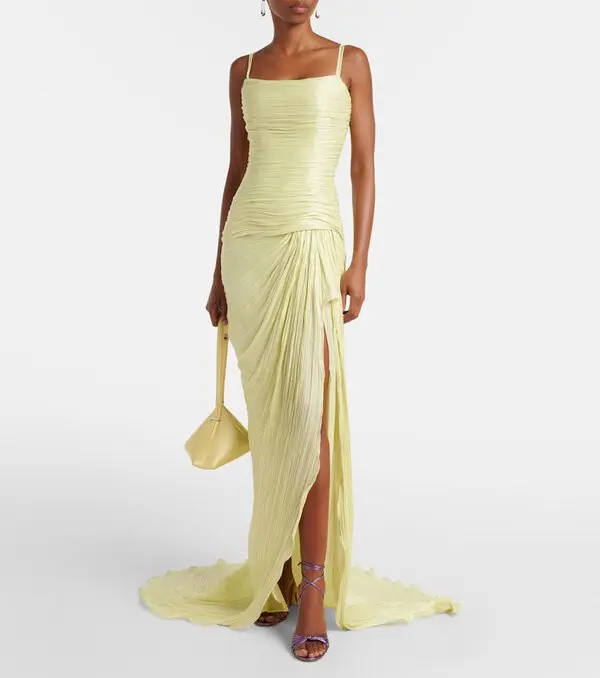 MARMAR HALIM Pleated Gown