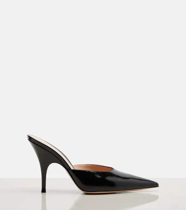 GIANVITO ROSSI Leather Mules