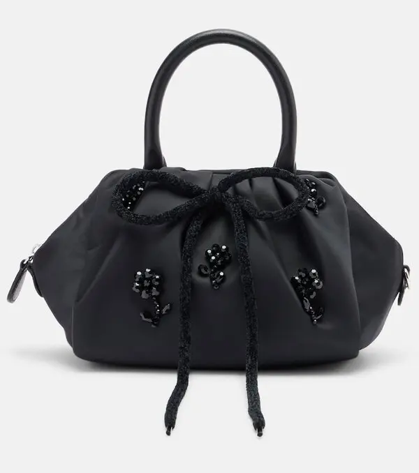 Simone Rocha Mini Embellished Top-handle Bag