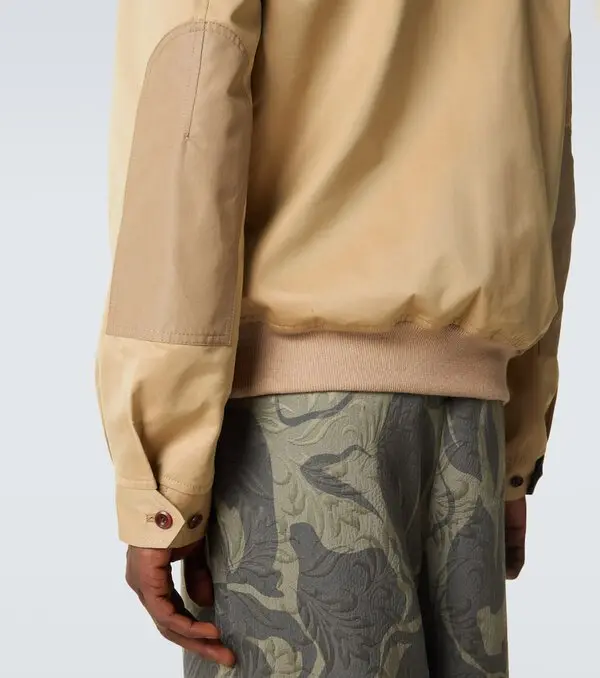 Junya Watanabe Cotton-blend Blouson Jacket